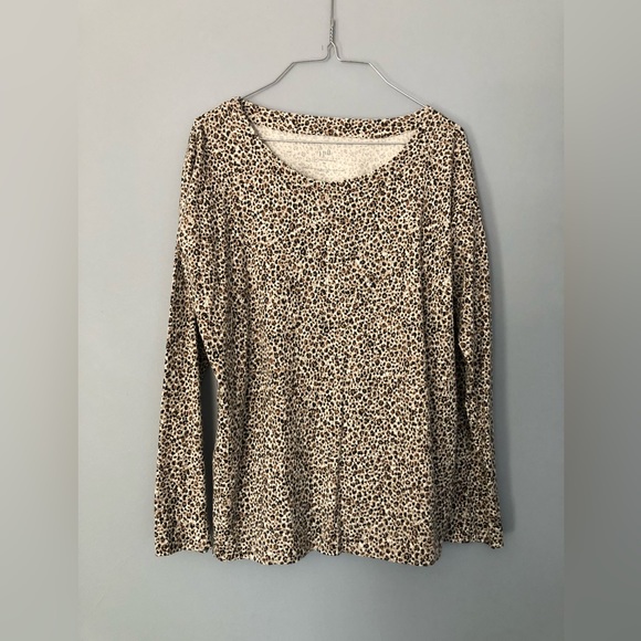 J. Jill | Tops | J Jill Luxe Supima Relaxed Small Petite Ling Sleeve ...